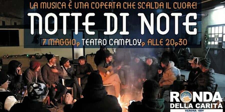 “Notte di Note” per sostenere l’associazione Ronda della Carità