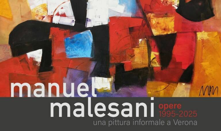 Mostra di Manuel Malesani: 30 anni di pittura informale a Verona