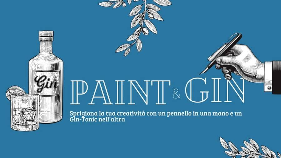 “Paint & Gin”: workshop artistico con un Gin Tonic